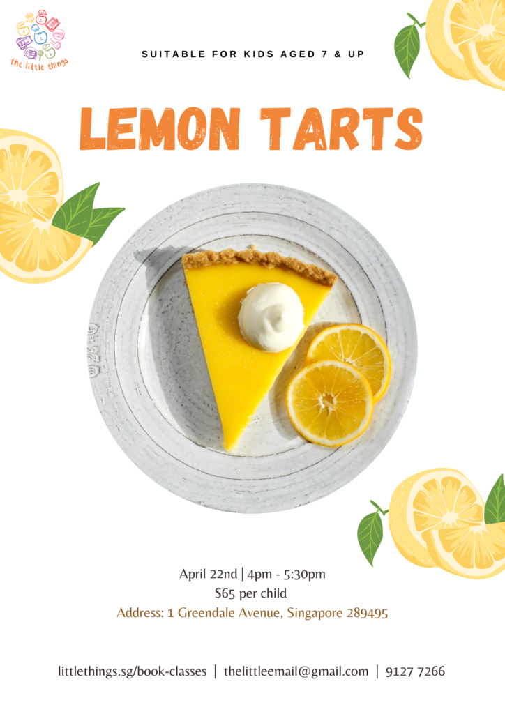 Drop-off | Lemon Tart – The Little Things